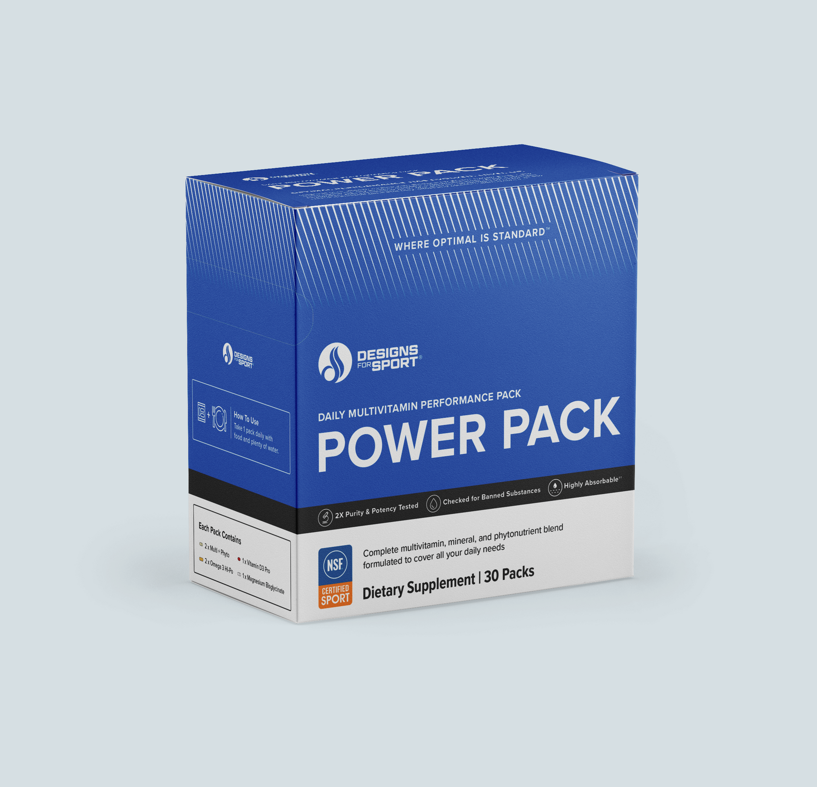 Power Pack - Daily Performance Pack - Supplements for Athletes