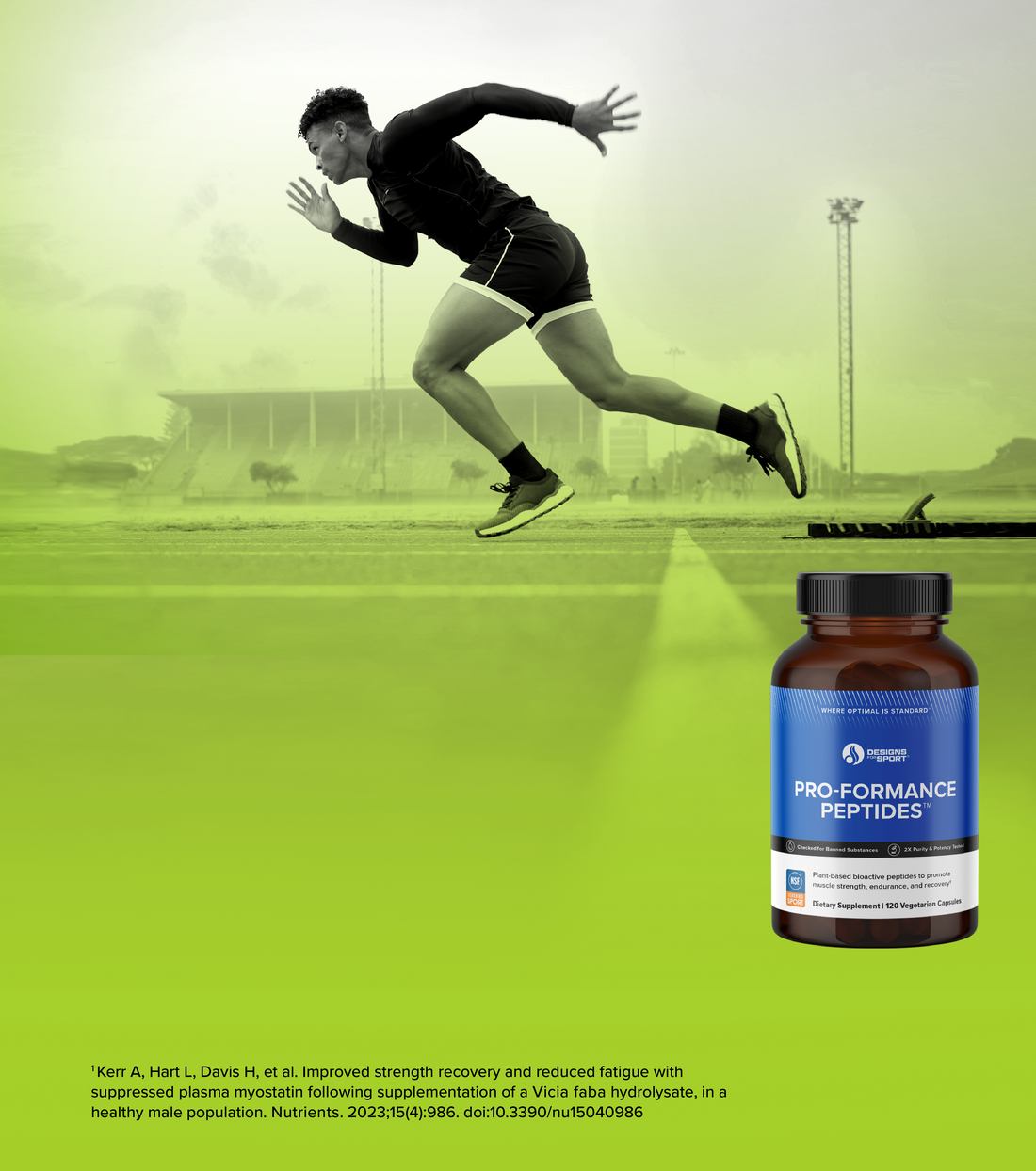 NSF Certified Premium Nutritional Supplements for Athletes